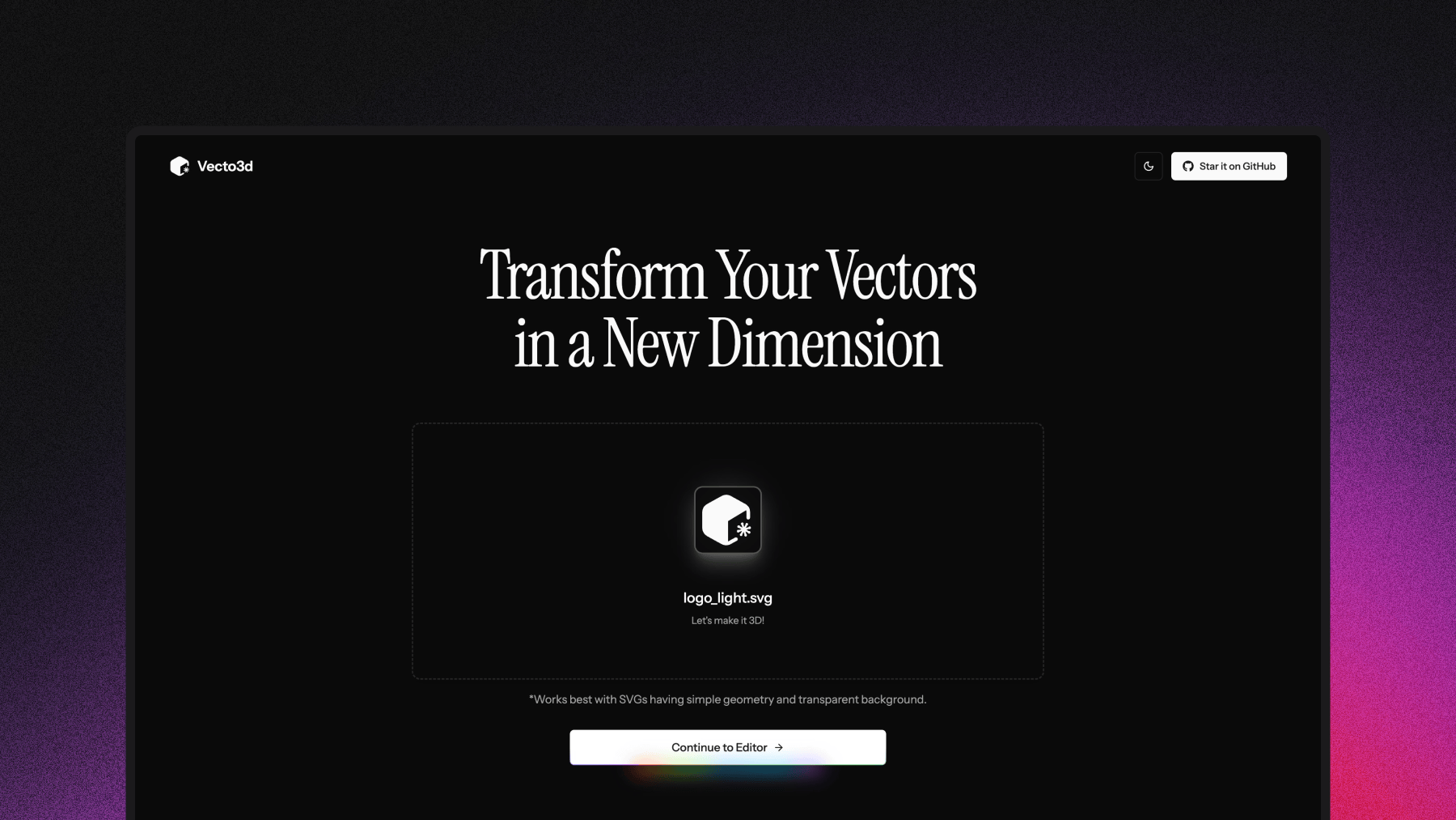 3D Designer | Free Online 3D Logo Maker & SVG to 3D Converter